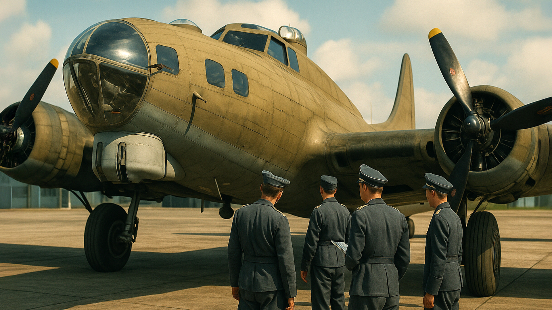 Der Erbeutete US-Bomber, Der Die Deutsche Luftwaffe Erschütterte