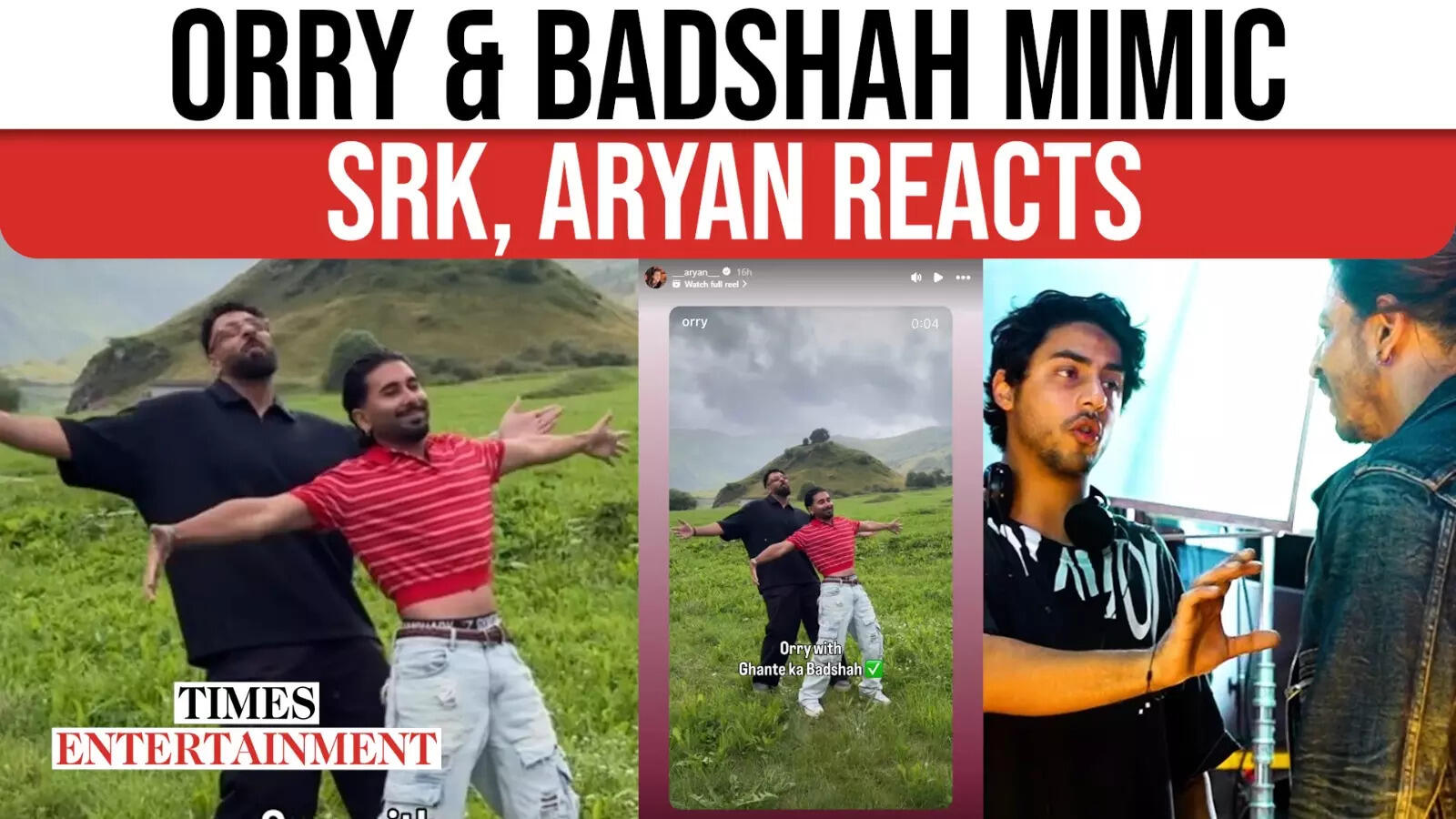 Aryan Khan's Shout Out To Orry For Hilarious 'Ghante Ka Badshah' Reel