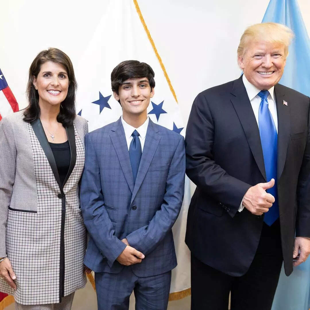 Who is Nalin Haley? Nikki Haley’s mixed-race Gen-Z son aims to become ...