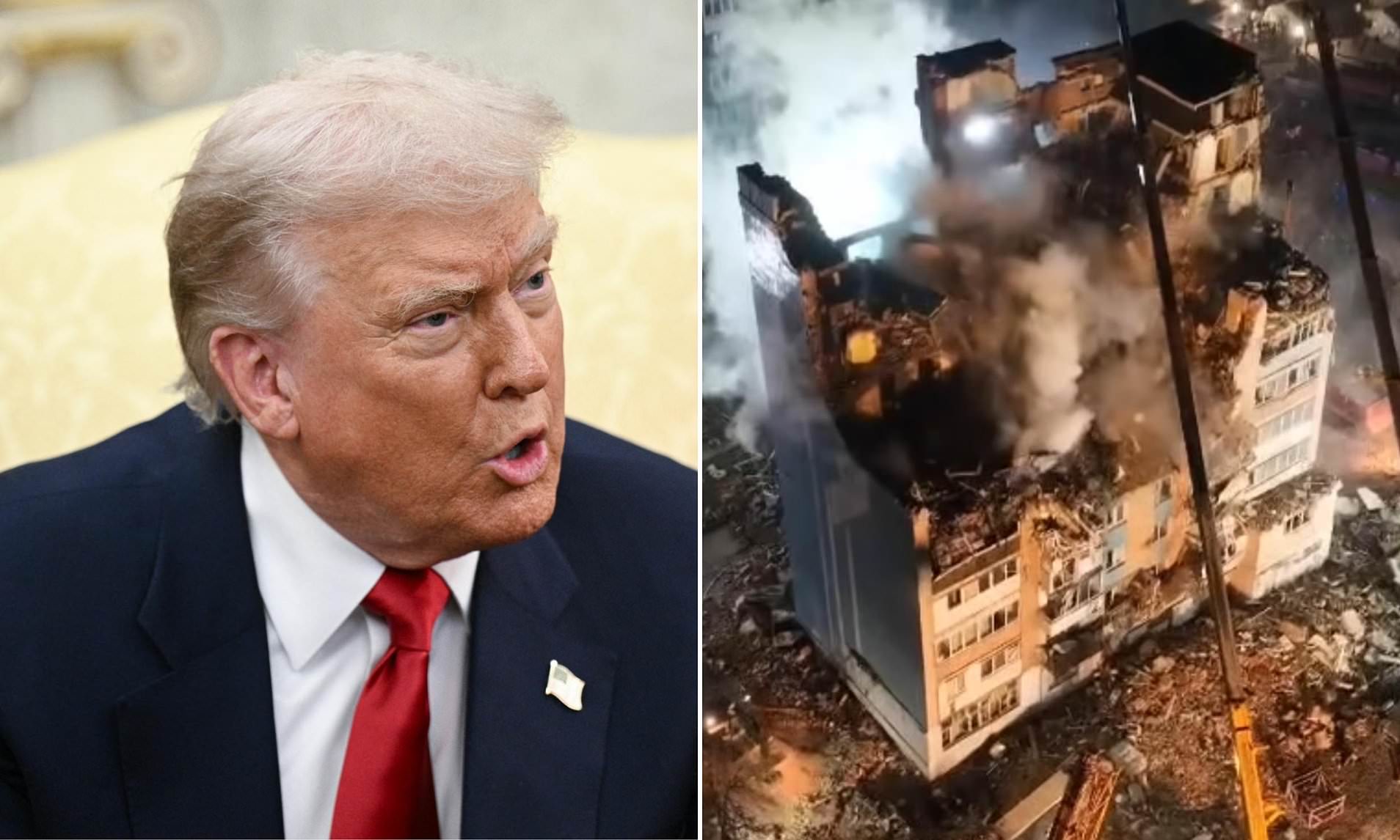 Trump team arrives in Kyiv to push through peace deal 'heavily tilted ...