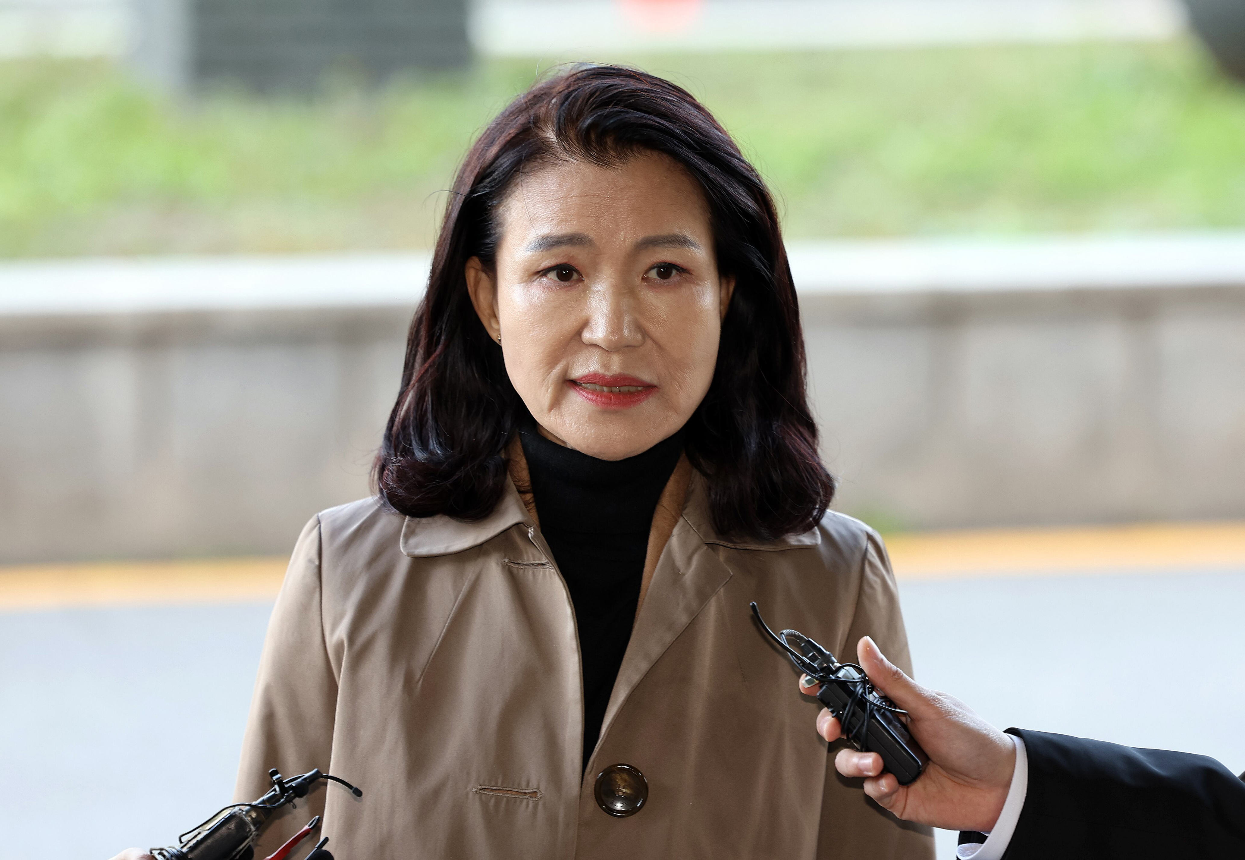 Former Korea Communications Commission Chairperson Lee Jin-sook ...
