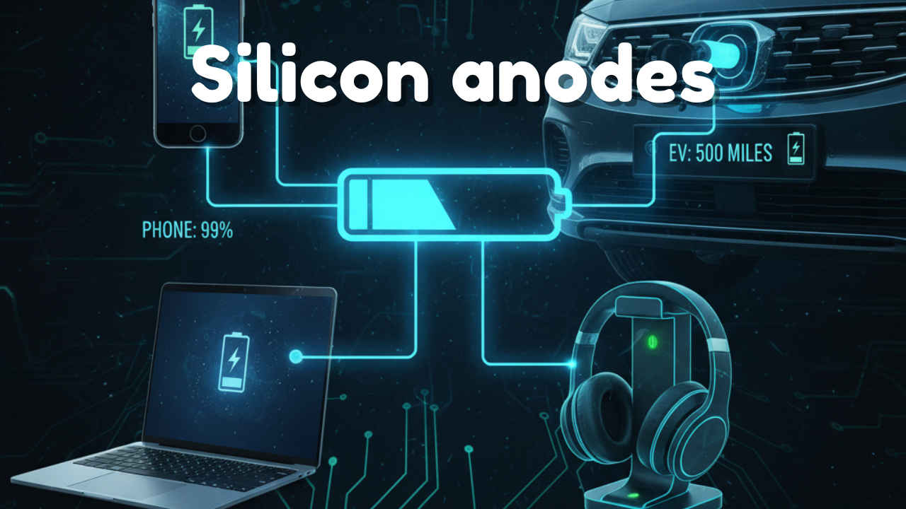 Li-ion with silicon anodes: Delivering 250% battery boost to future ...