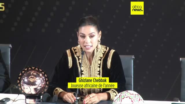 Football : la marocaine Ghizlane Chebbak meilleure joueuse africaine de ...