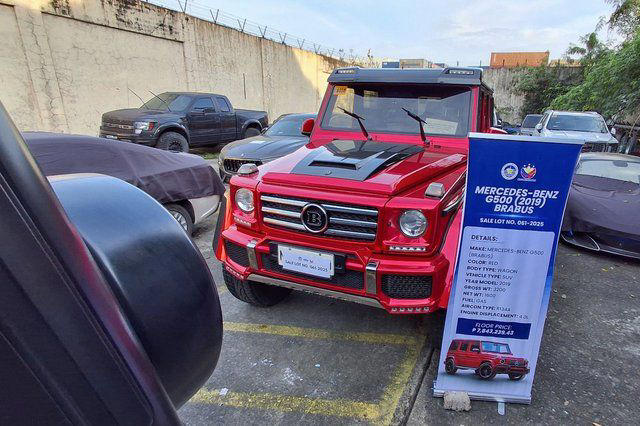 BOC: Auction of Discaya luxury cars sends message of 'restitution'