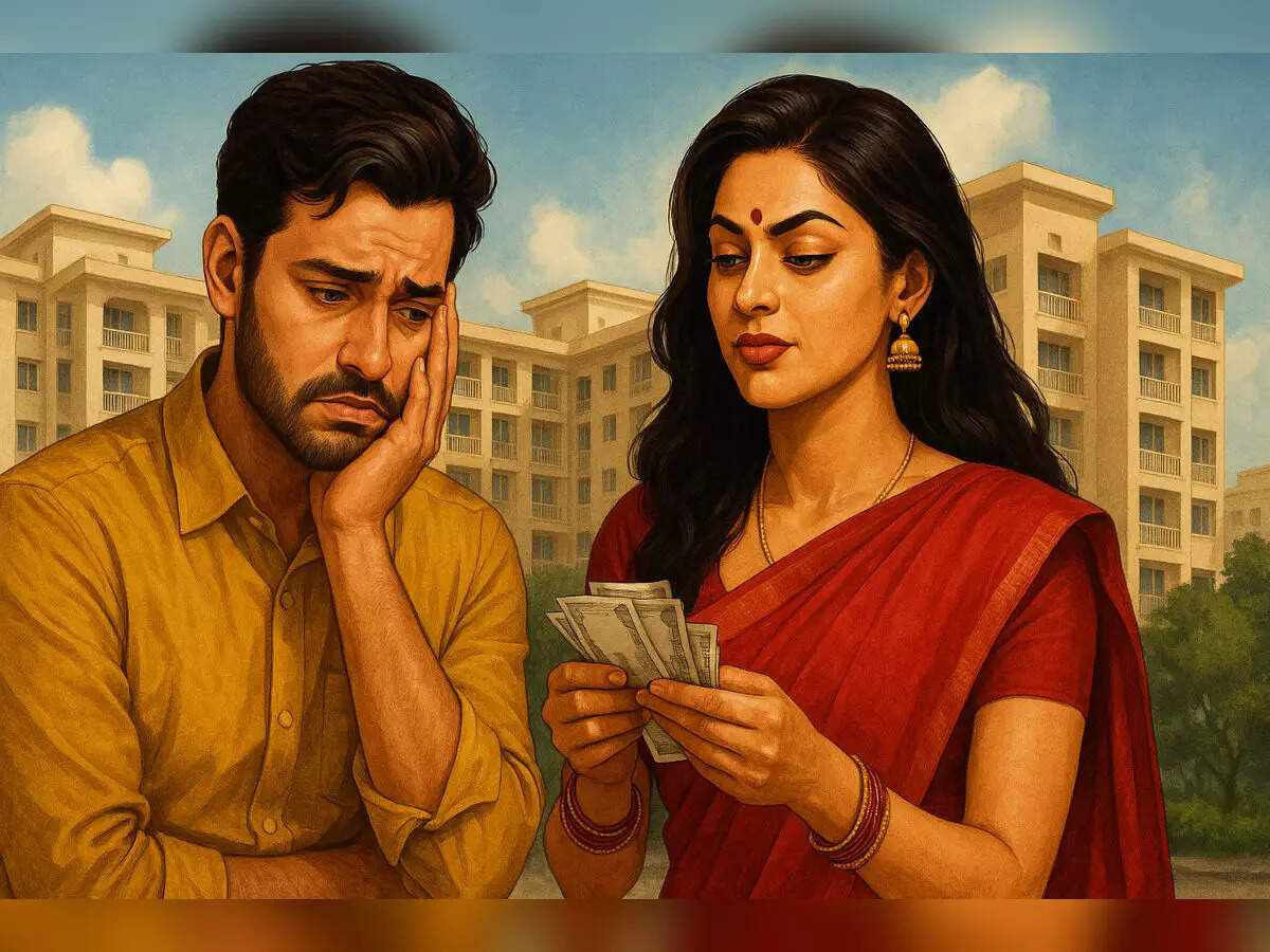 Husband must give 50% of property sale proceeds and Rs 2 lakh per month ...