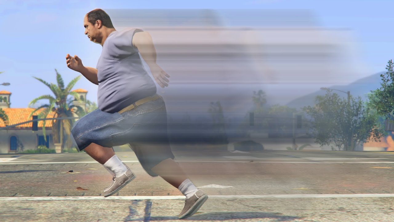 GTA 5 RP - The fastest fat man alive! (GTA 5 roleplay)