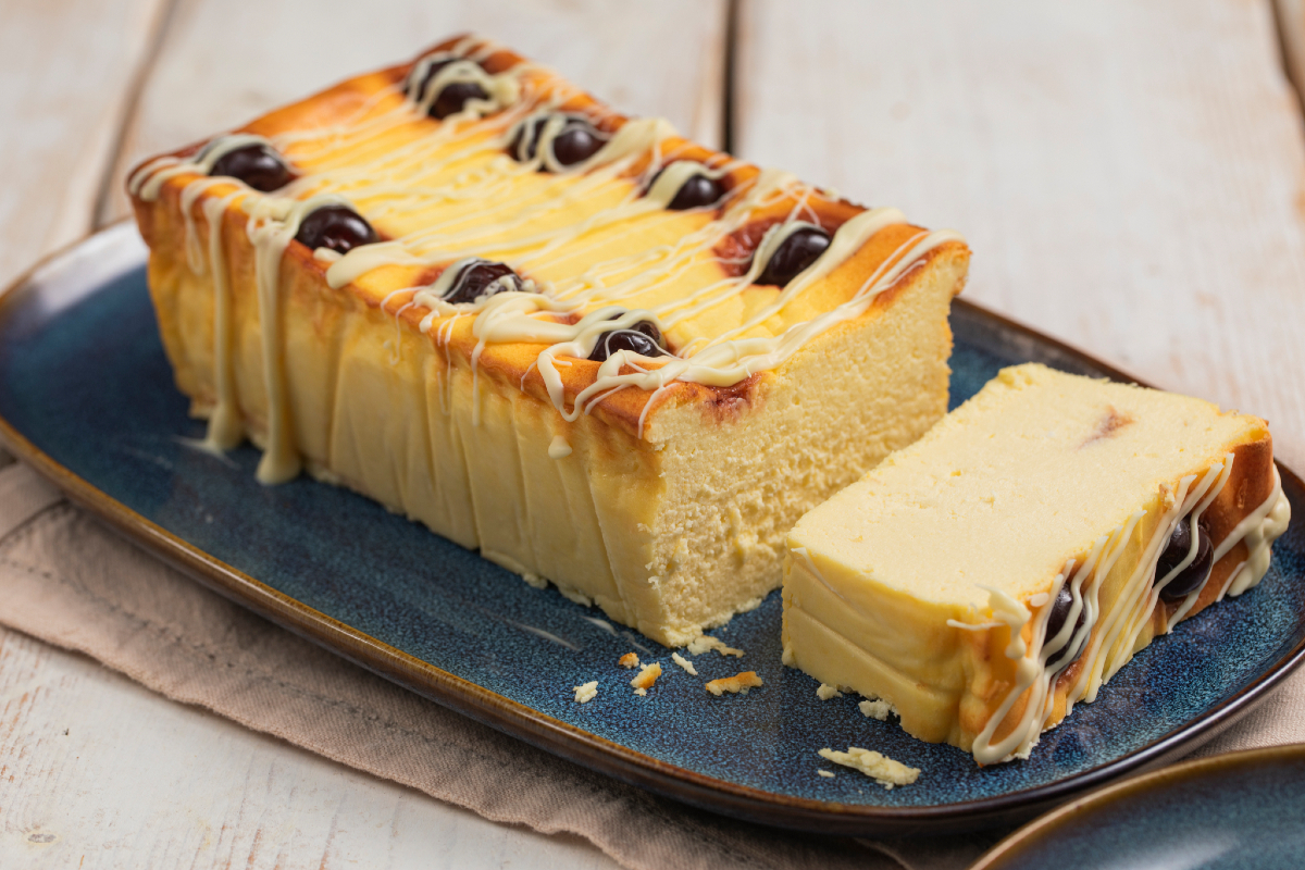 Baked cheesecake with tvorog