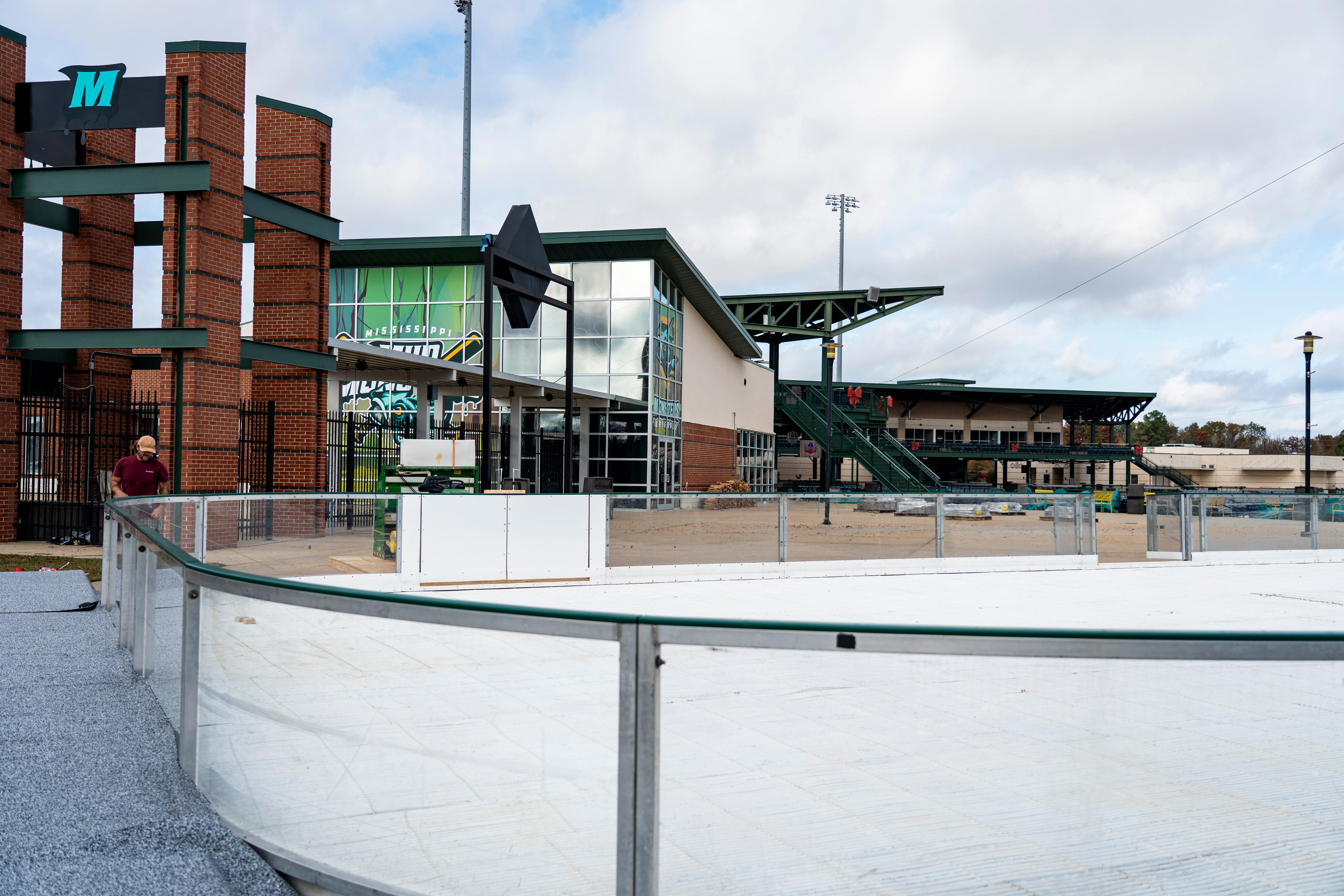 Southern Lights brings outdoor ice skating rink to Trustmark Park. See when