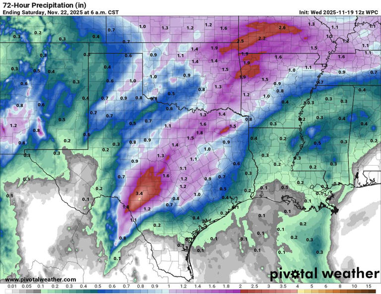 Heavy rain prompts Hill Country flood risk Thursday. Here's a timeline ...
