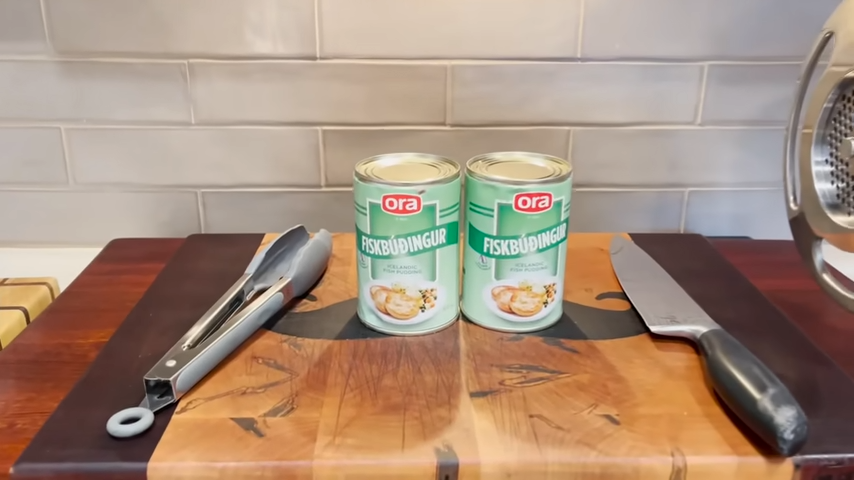 Taste of Iceland Inside the Fish Pudding Sausage