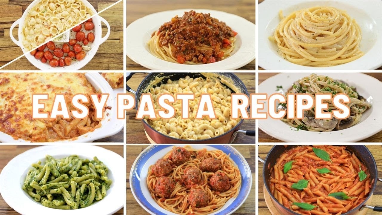 10 Easy " Lazy" Pasta Recipes