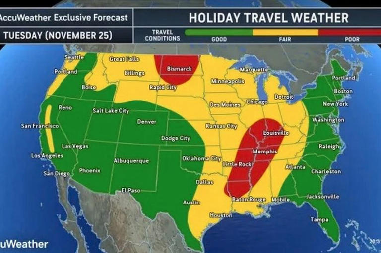 Mammoth Thanksgiving storm to dump snow as New York parade under threat