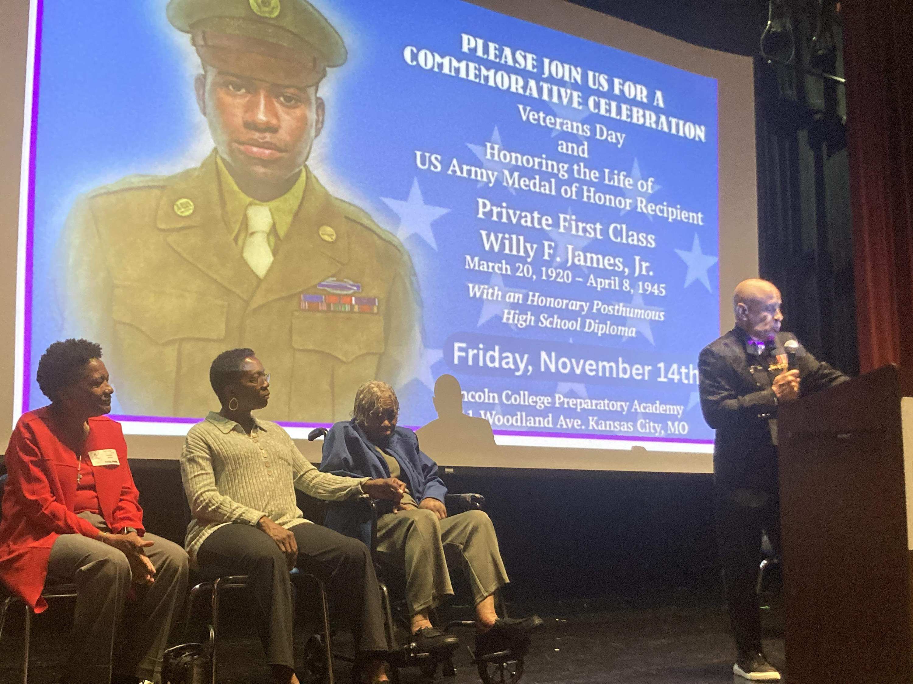 Years after death, KC high school gives Black WWII Medal of Honor ...