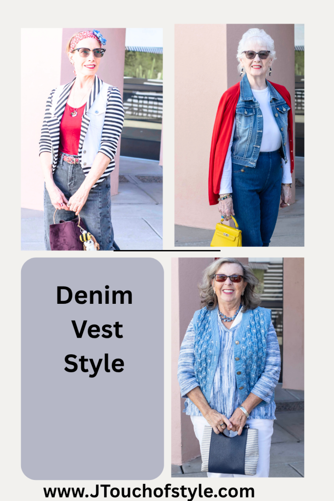 How to Style a Denim Vest for Fall (and Even Winter)