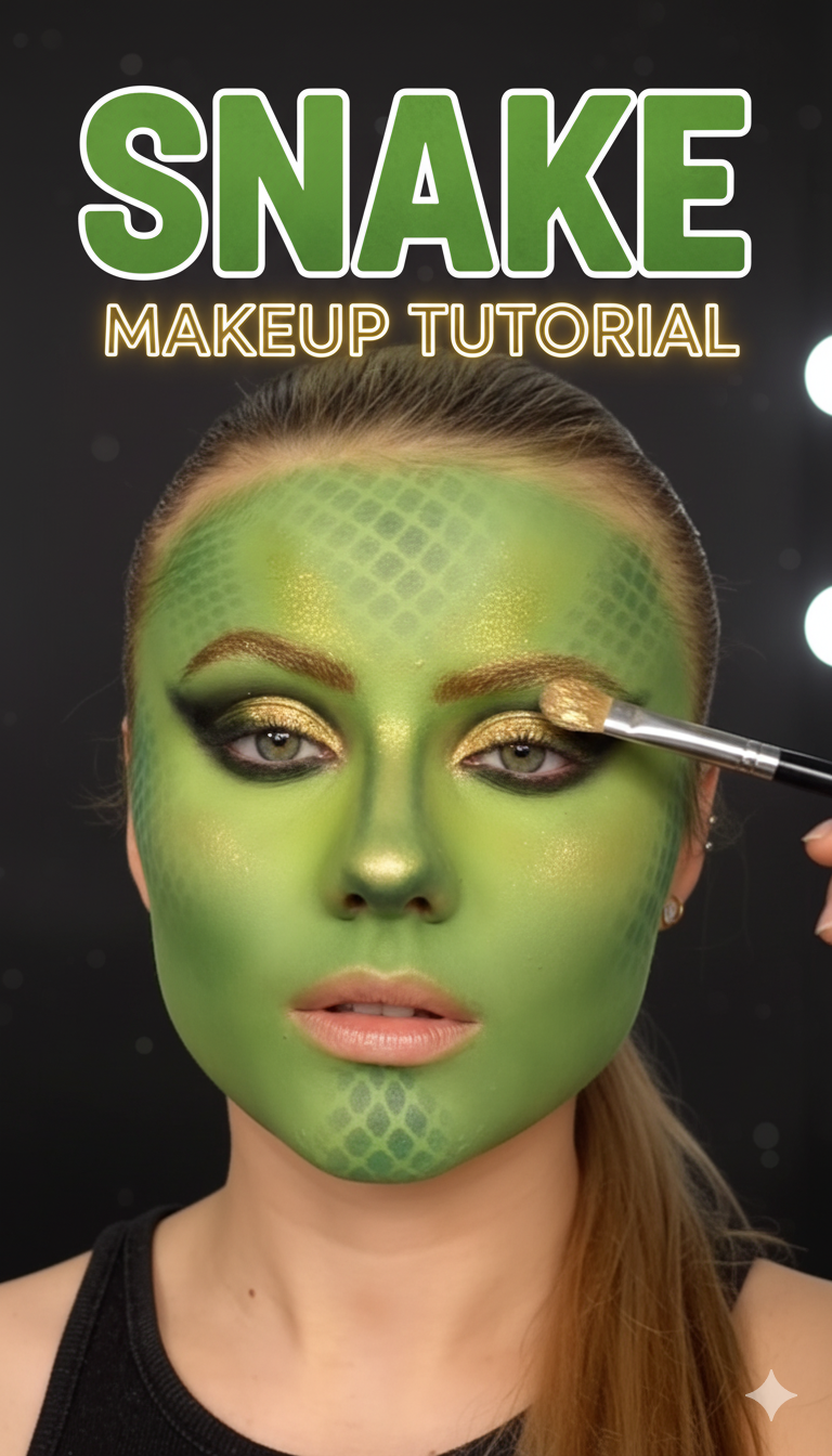 Makeup Transformation Inspired by Envy – 7 Deadly Sins Series