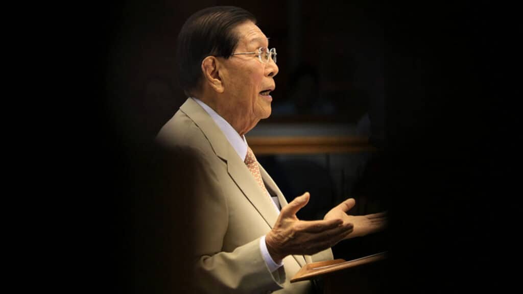 Enrile burial at Libingan: ‘Grave distortion of history’