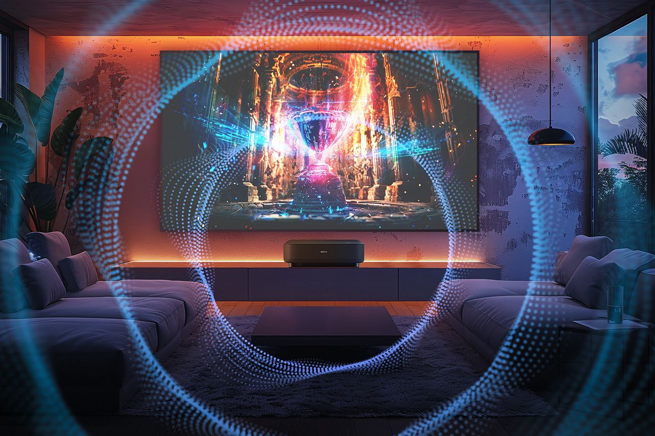 Epson unveils a new 4K Ultra-Short-throw Laser Projector with sound by Bose