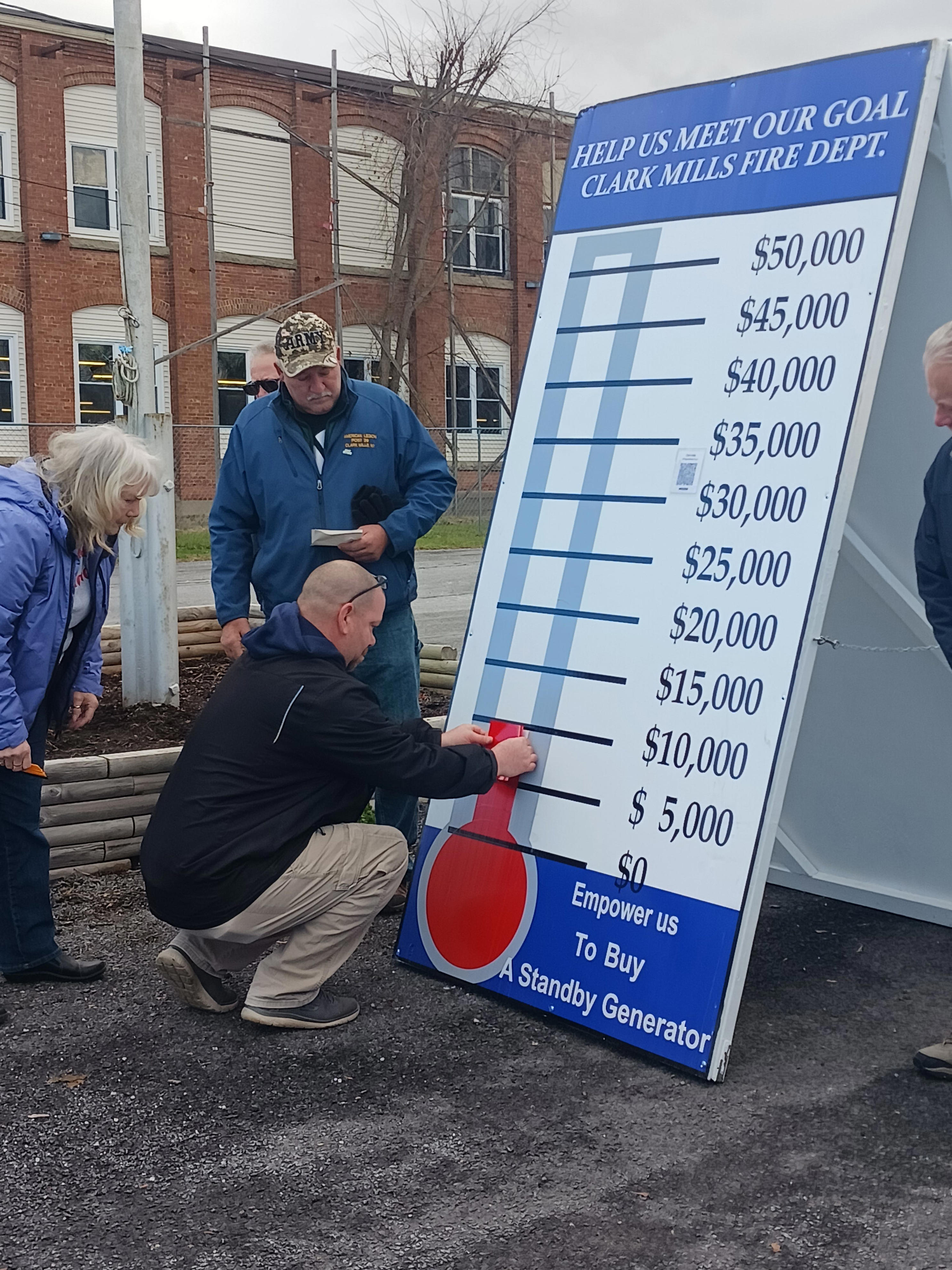 Clark Mills Strong coalition, celebrates raising a third of funding ...