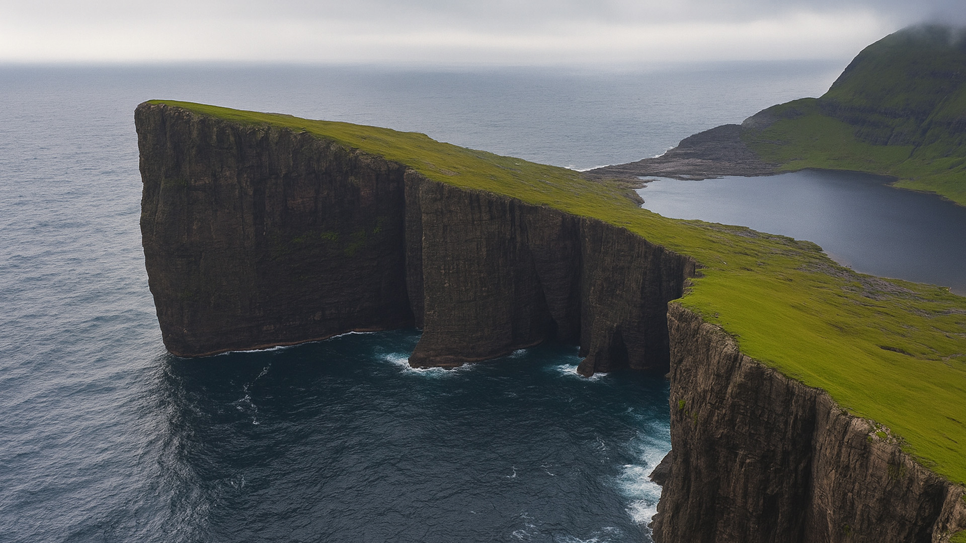 Why Does This Lake Look So High?