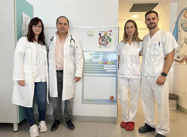 El Hospital Mateu Orfila ofrece a los niños ingresados pizarras para ...