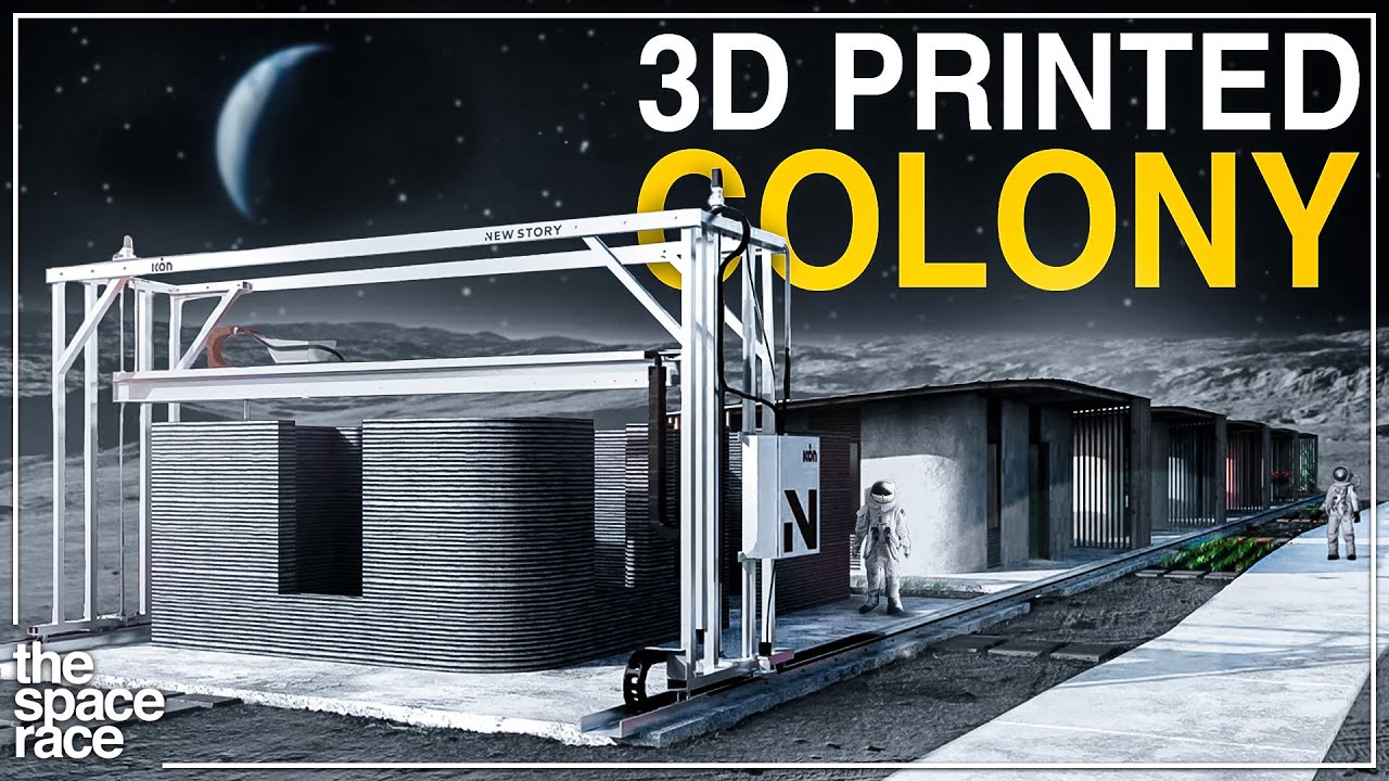 How NASA Plans to 3D-Print Permanent Homes on the Moon