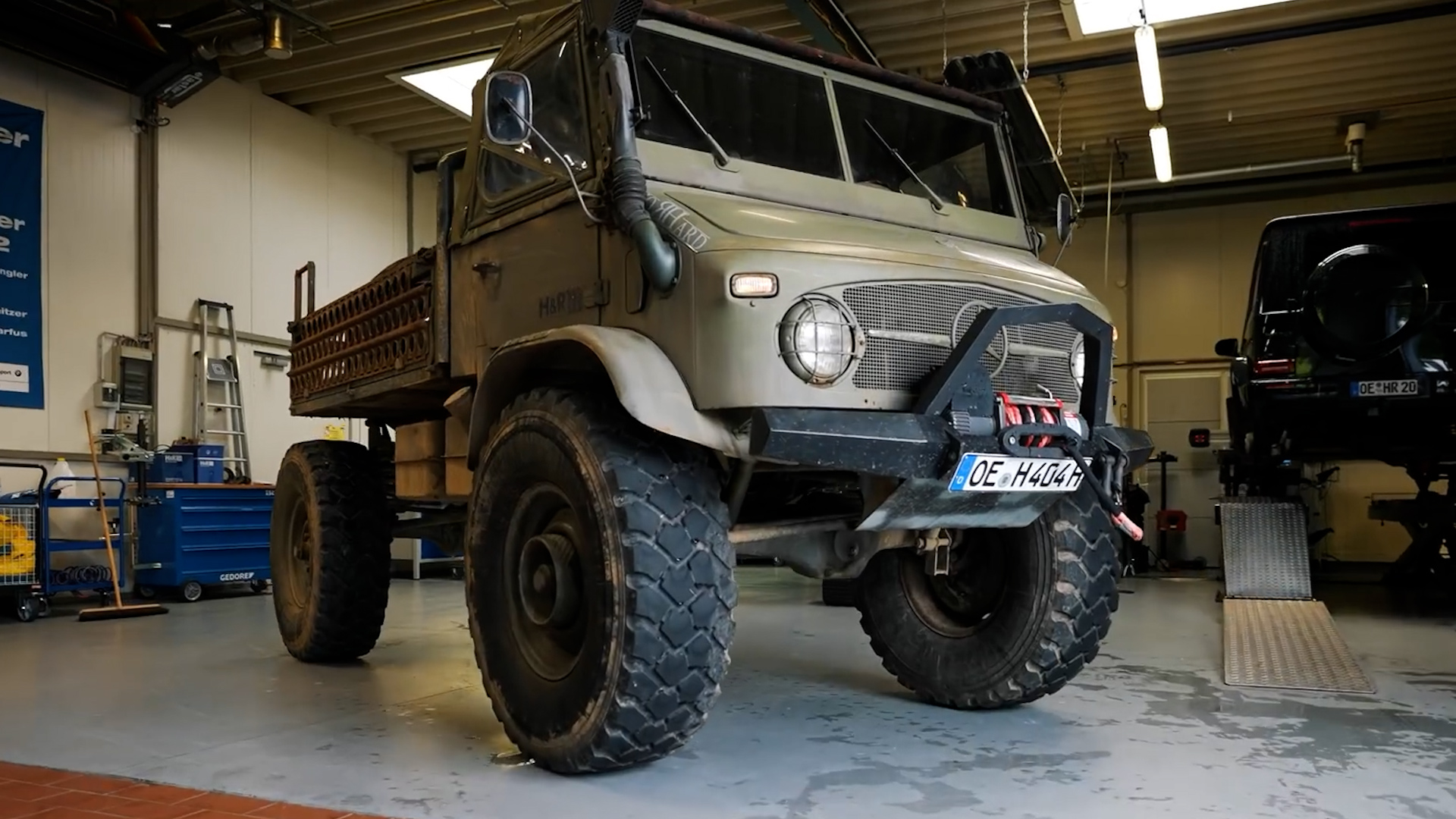 Mercedes Unimog Biggest car I've ever driven!