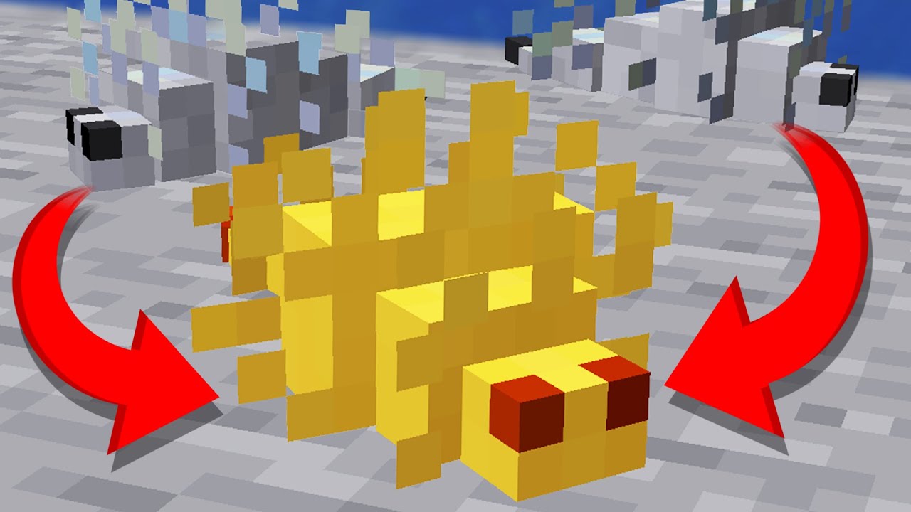 Minecraft if mobs had secret rare variants...