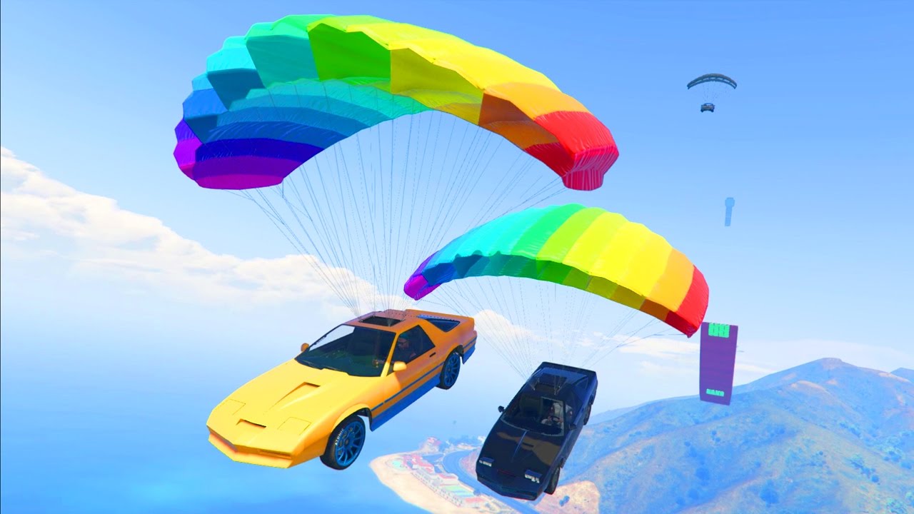 GTA 5 online - Racing the Rocket Voltic, Ruiner 2000 & Aqua Blazer! (GTA V online)