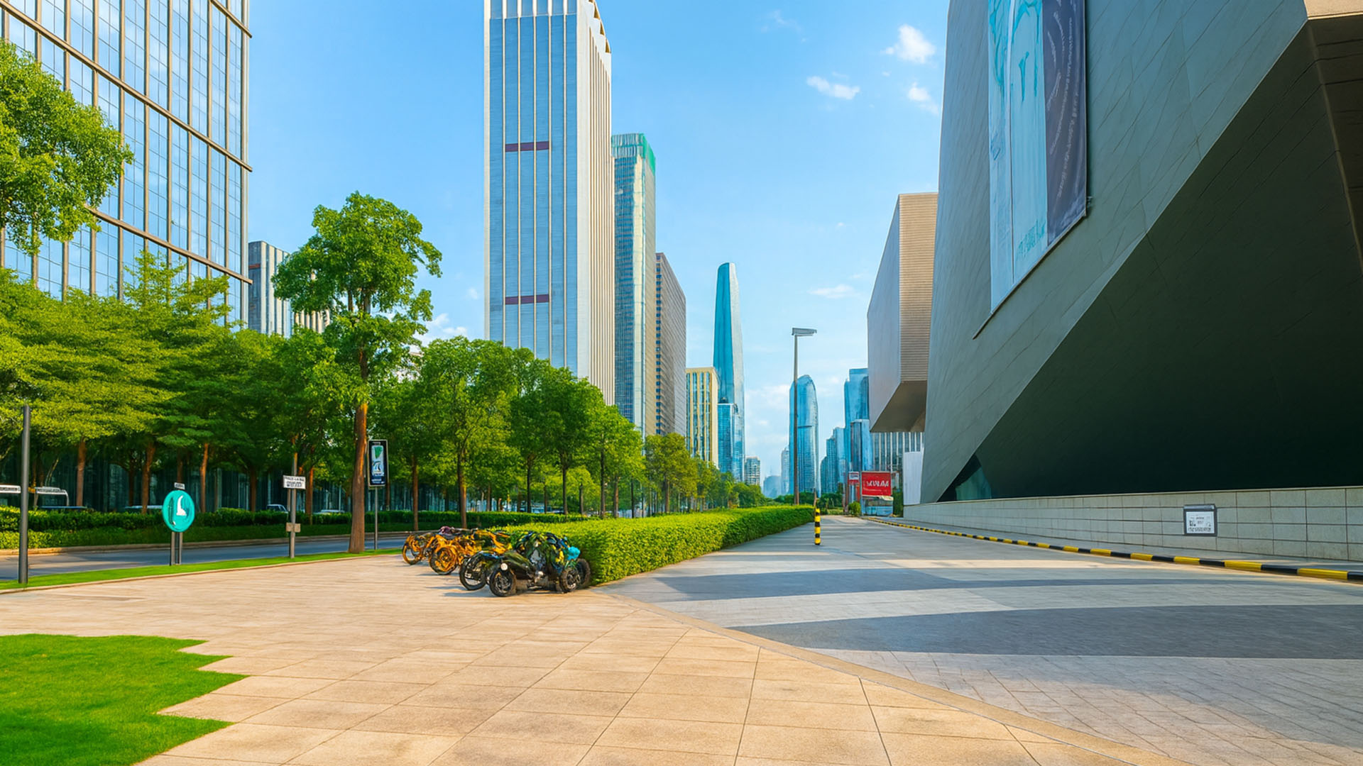 Modern Shenzhen Balances Nature and Skyscrapers