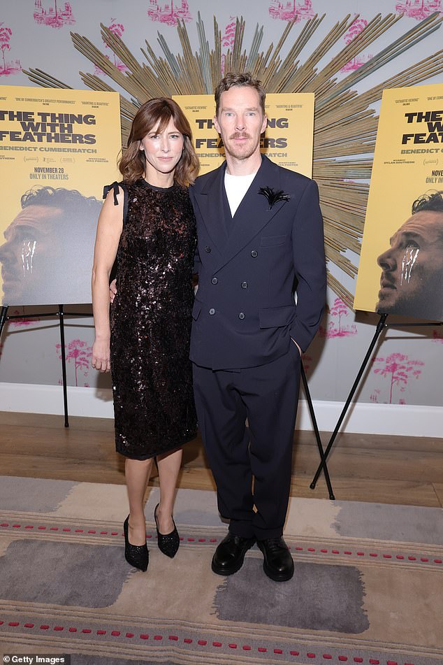 Benedict Cumberbatch enjoys rare date night with wife Sophie Hunter at ...