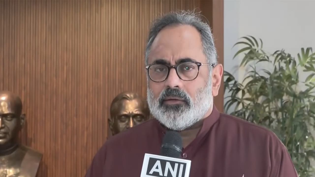 Cong spread 'false narrative' on Manipur violence: Rajeev Chandrasekhar