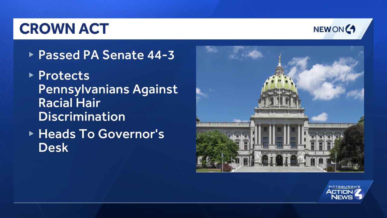 Crown Act passes overwhelmingly in Pennsylvania
