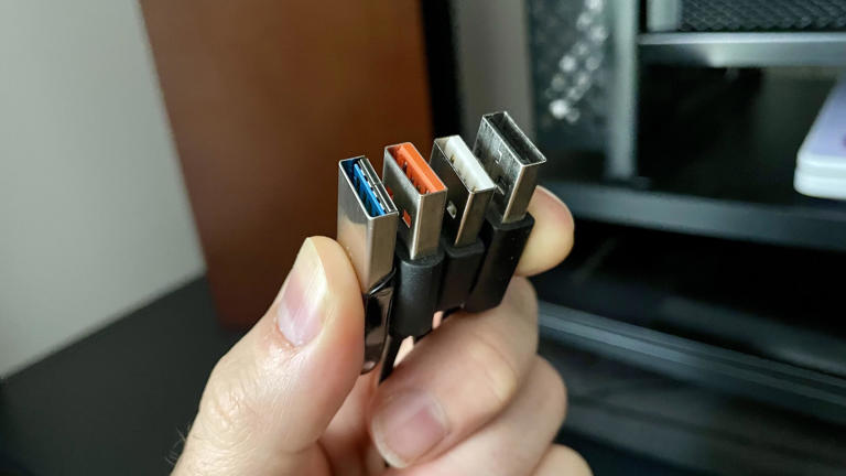 Why is my USB port orange? I learned what every color really means, and ...
