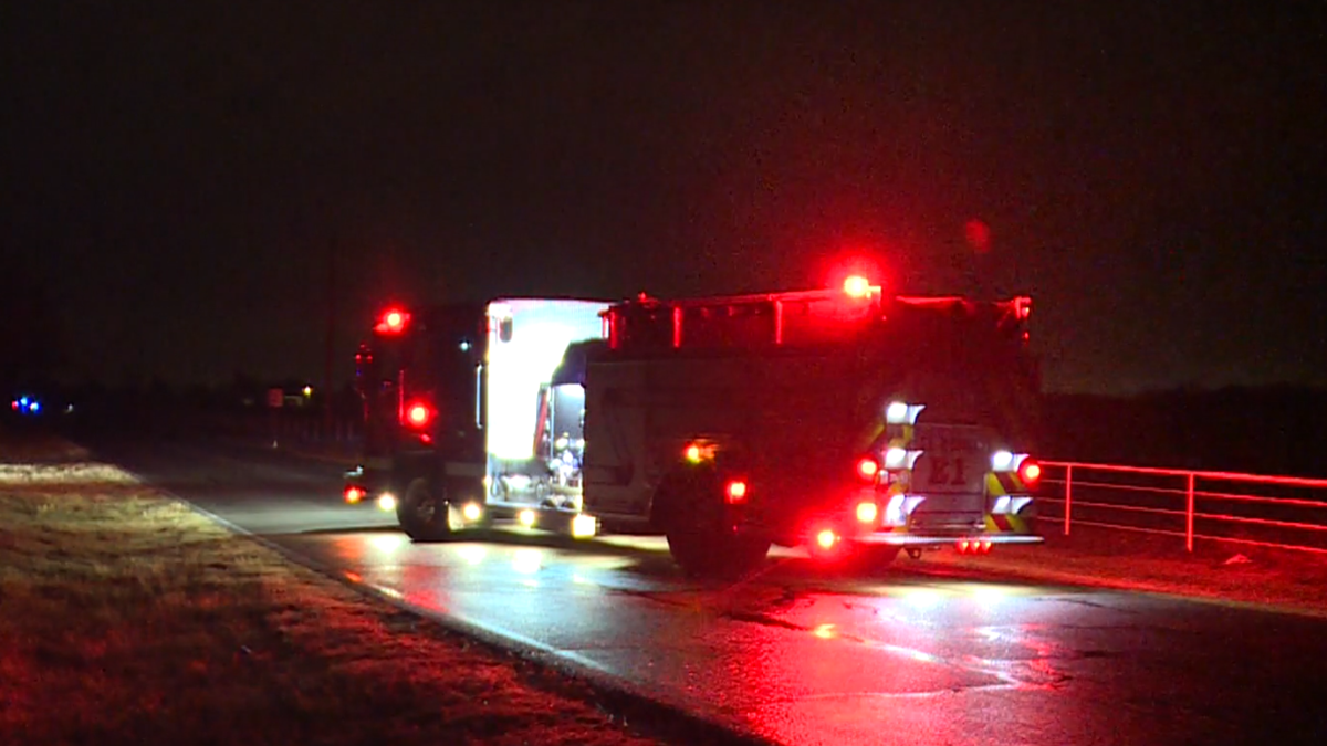 Crews investigate gas leak after lightning strike sparks tank battery ...