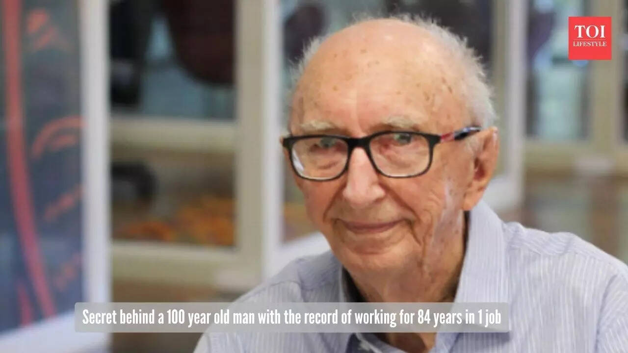 This 100-year-old man made a world record of working in 1 job for 84 ...