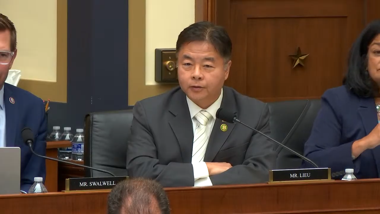 'That's Just Not True': Rep. Ted Lieu Puts Kash Patel In His Place ...