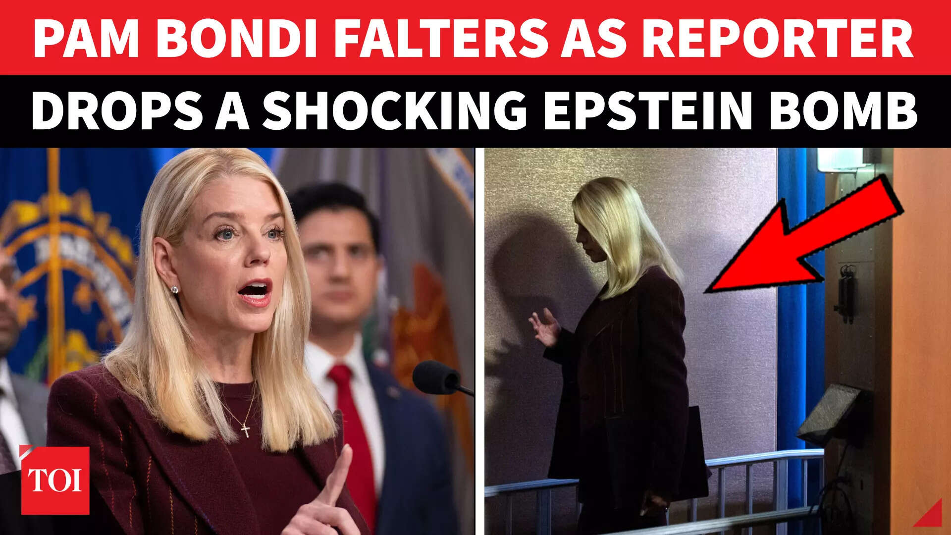 Pam Bondi Fumbles As Reporters Grill Her On Epstein Files U-Turn At Presser