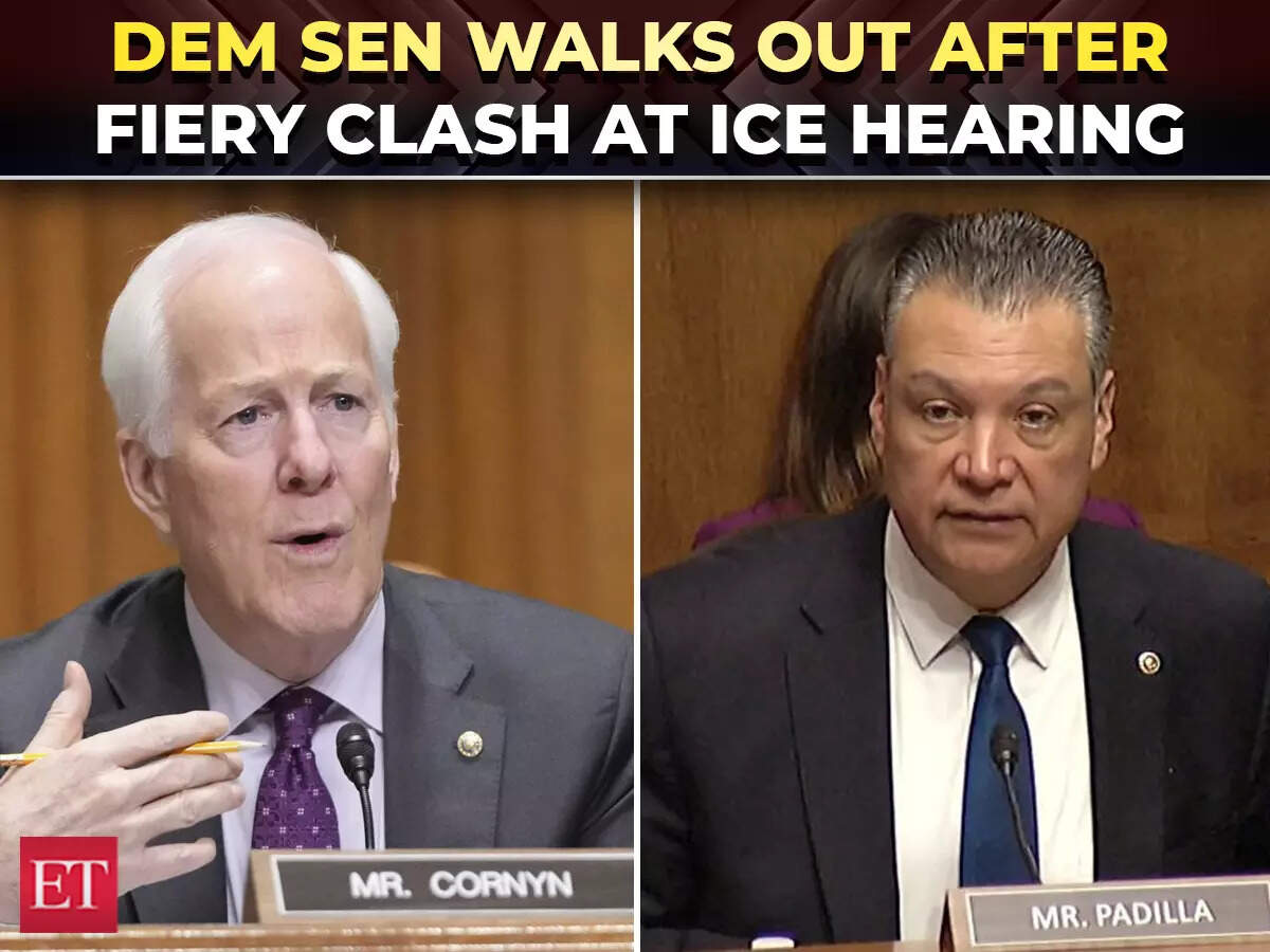 'Radical left!': Sen. Cornyn explodes at Democrat Senator; Padilla ...