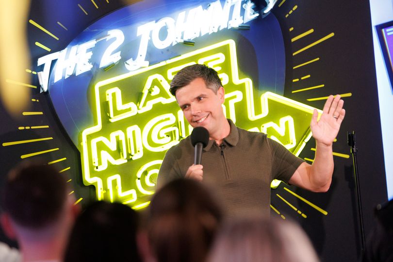 Cork comedian Chris Kent drops by for 2 Johnnies RTÉ show tonight