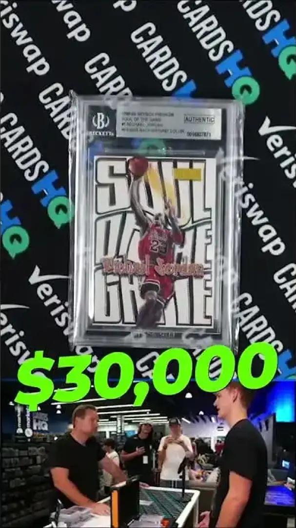 michael jordan $30,000 error card?