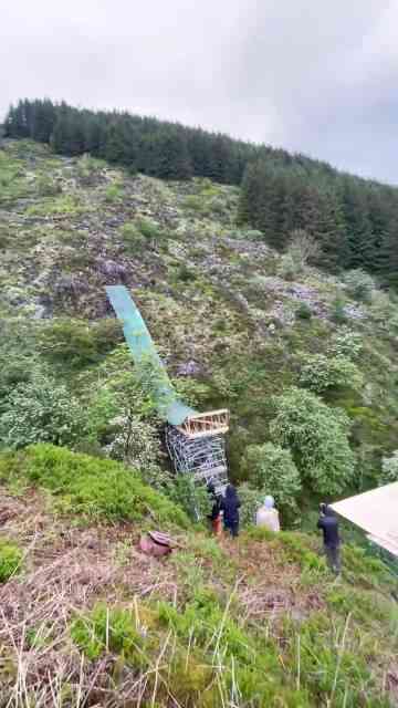70FT river gap jump