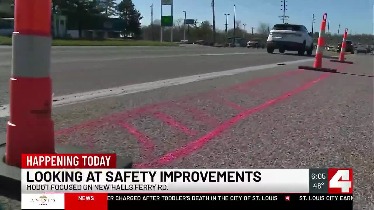 MoDOT seeking public input on safety improvements for New Halls Ferry Road