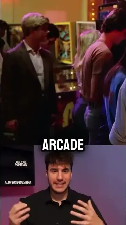 The Tron arcade games were real in the movie #tron #tronares # ...