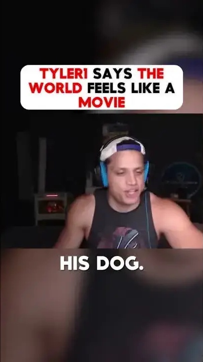 Loltyler1 says the world feels like a movie loltyler1 #gaming #twitch