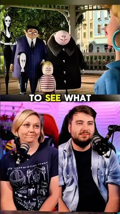 Plastic!😱 The Addams Family reaction!