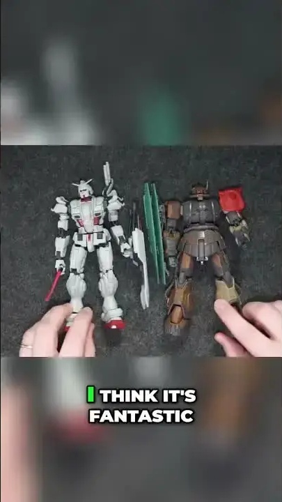 Gundam model kit fail? Action figure comparison!