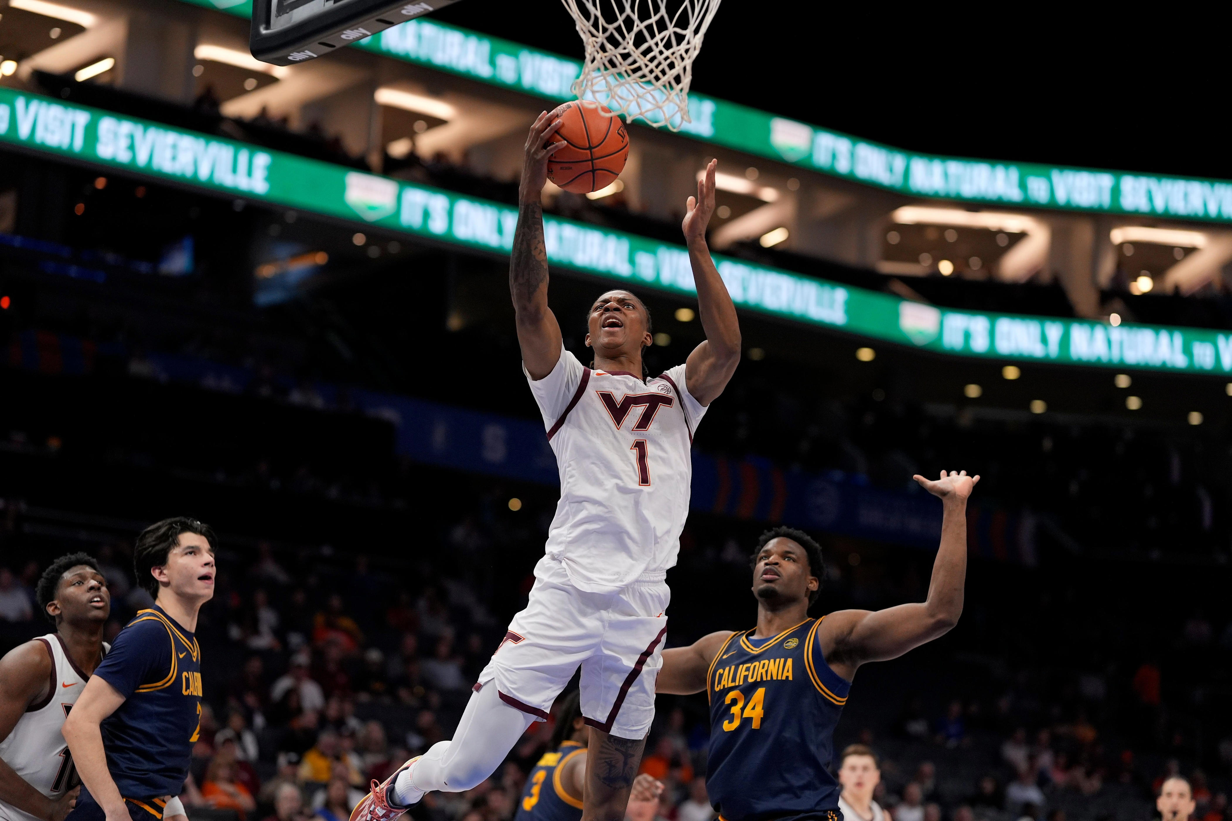 Bryant basketball hangs with Virginia Tech until late run by Hokies ...