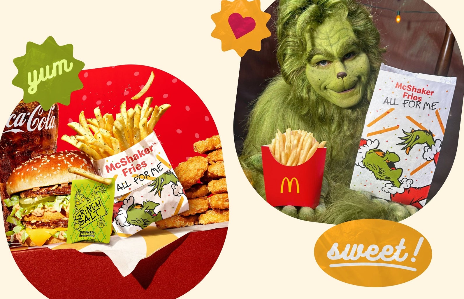 The Grinch Is Bringing A New Festive Meal To McDonald’s