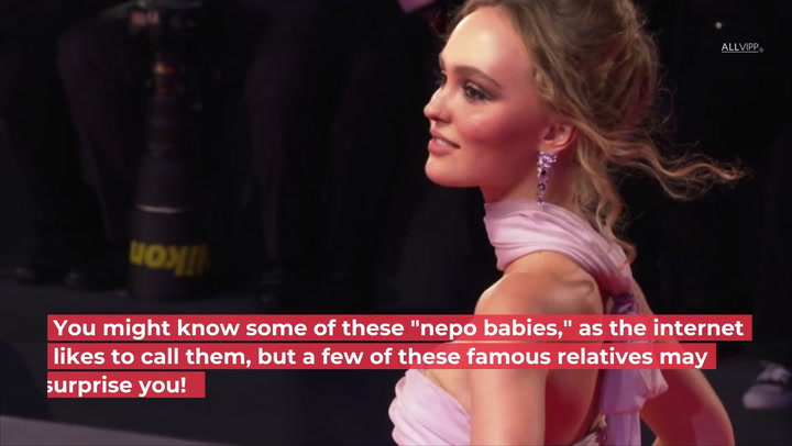 Stars You Might Not Know Come From Famous Families