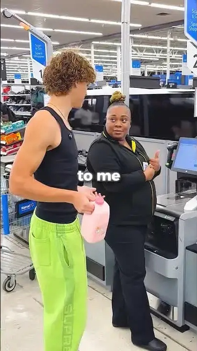 Paying for strangers' groceries